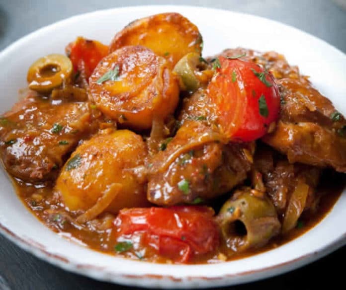 Tajine Poulet Marocain Au Thermomix Une Recette à La Marocaine