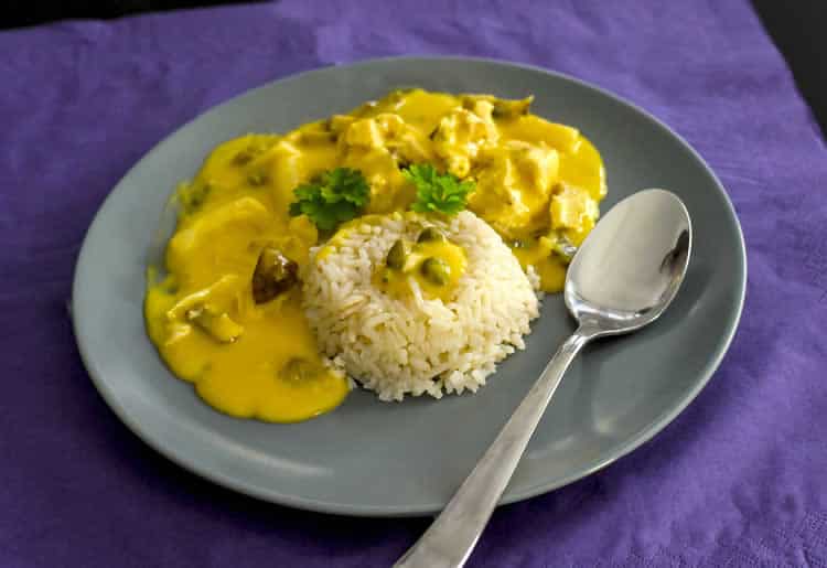Fricassée De Poulet à La Crème Au Thermomix Pour Votre Repas Principal